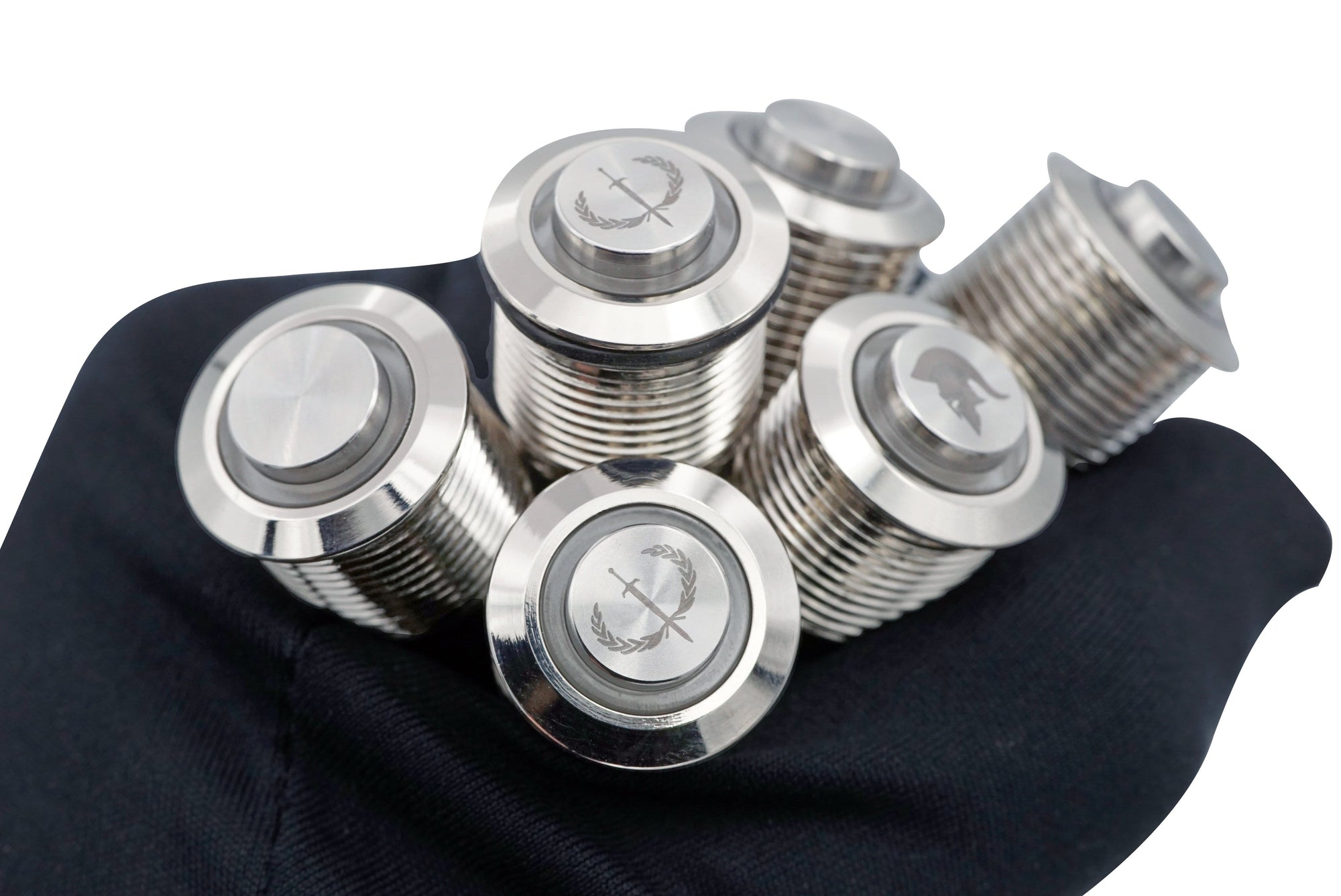 Chrome LED Guitar Kill-switch - Iron Age Guitar Accessories