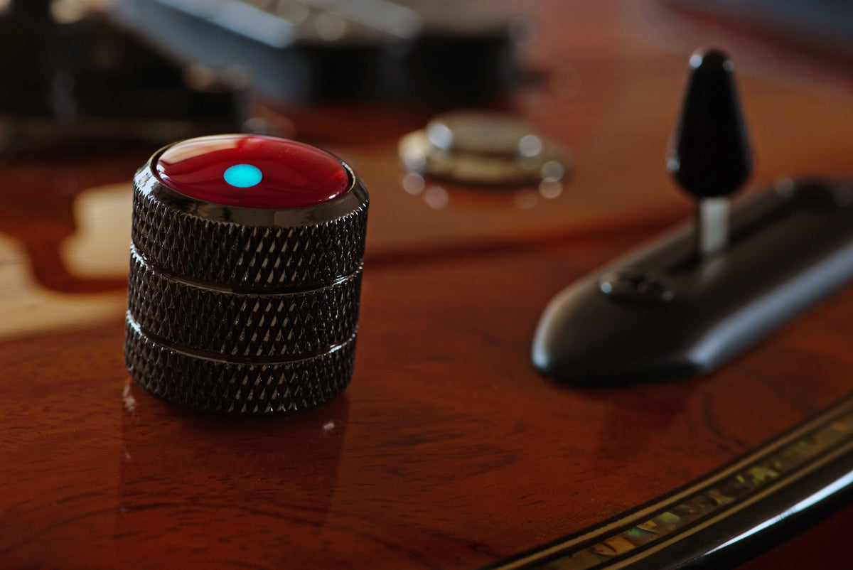 Roman Red Pearl Guitar Knob - Iron Age Guitar Accessories