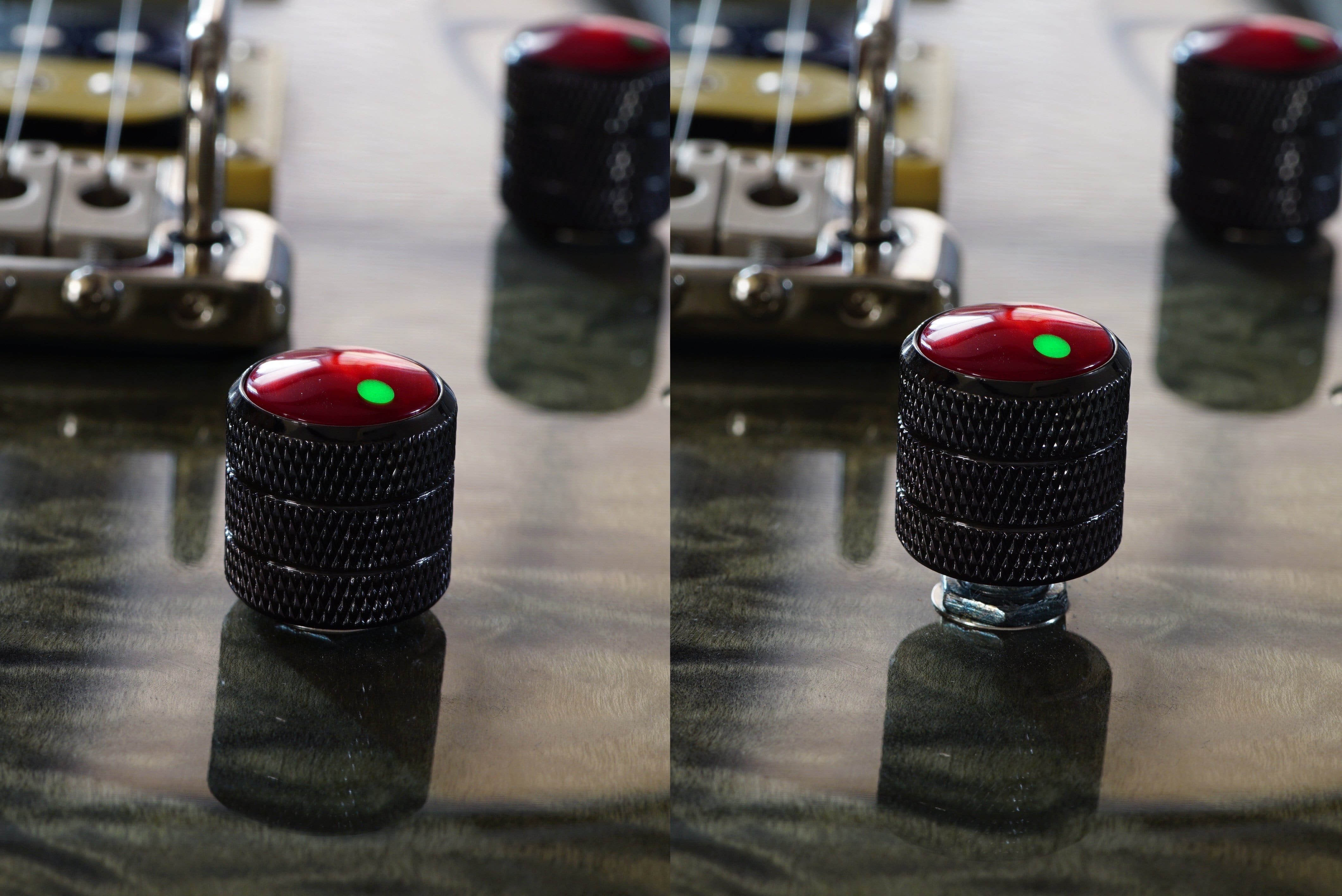 Roman Red Pearl Guitar Knob - Iron Age Guitar Accessories