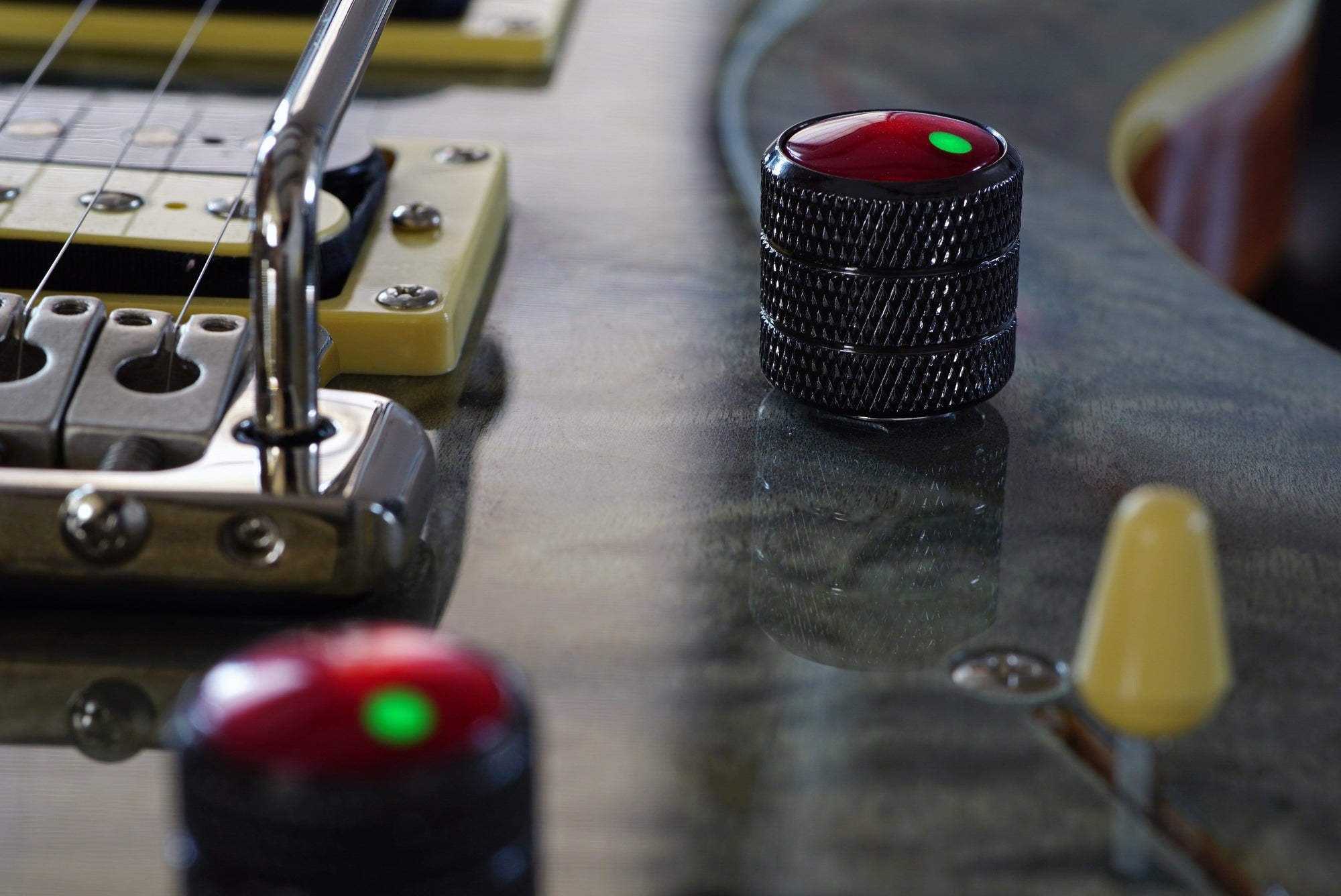 Roman Red Pearl Guitar Knob - Iron Age Guitar Accessories